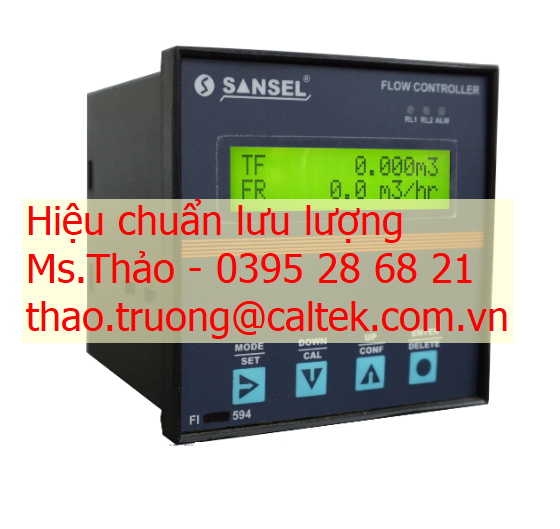 Hiệu chuẩn Đồng hồ đo lưu lượng Sansel FI 594